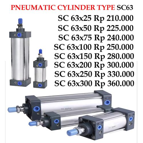 Jual Cylinder pneumatic SC 63 Pneumatik Standard Type SC63 - SC 63x150 - Jakarta Barat - Utama ...
