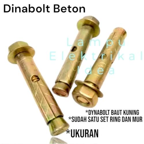 Jual Dynabolt 10 x 65 | Dinabolt murah | Baut | Dynabolt bracket set ...
