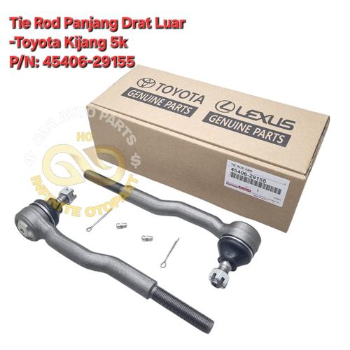 Jual TIE ROD PANJANG DRAT LUAR TOYOTA KIJANG 5K 45406-29155 - Jakarta ...