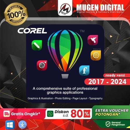 Promo CorelDraw Graphic Suite 100% original license Aktivasi Online ...