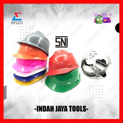 Jual ENZO FASTRACK Helm Proyek Kilap model PUTAR Fast Track Safety ...