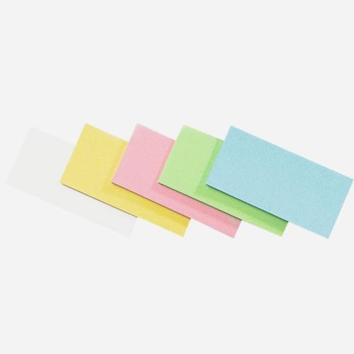 Jual kertas metaplan ukuran 21 cm x 10 cm / kertas meta plan isi 100 ...