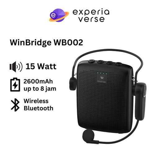 Promo WinBridge WB002 Wireless Voice Amplifier Speaker Pinggang Headset ...