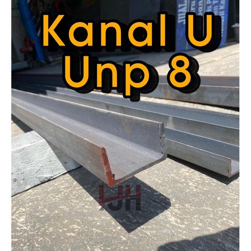 Jual Unp 8 kanal U 80mm , besi baja UNP multifungsi. ukuran tersedia ...