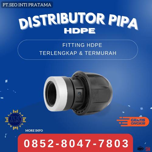 Jual Female Thread Adaptor Hdpe 90mm x 3" Inch Compression - Sambungan ...