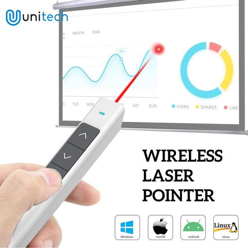 Promo Unitech Laser Pointer Wireless Alat Presentasi Pen 50m Kontrol ...