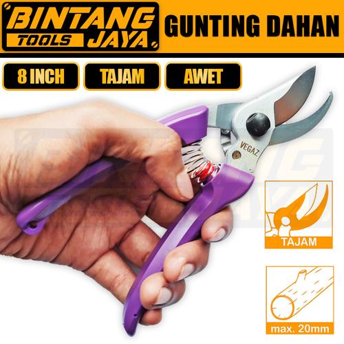 Promo Gunting Ranting 8 Inch Gunting Dahan Bunga Tanaman Gunting ...