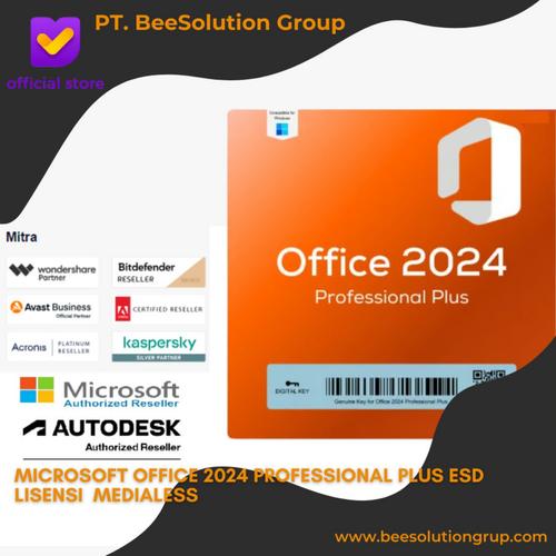 Jual Microsoft Office 2024 Professional Plus ESD Lisensi Medialess - VL ...