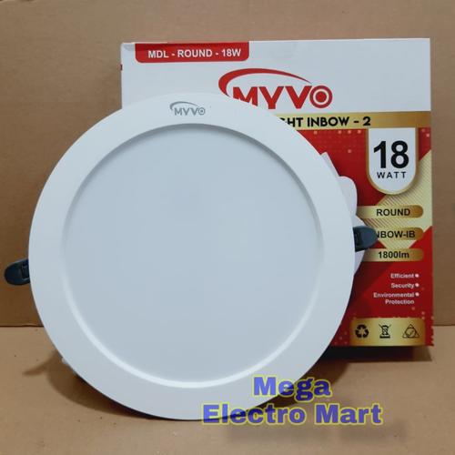 Jual Lampu Downlight LED Myvo Lampu tanam Myvo - 18watt - Kota Depok - Mega Electro Mart | Tokopedia