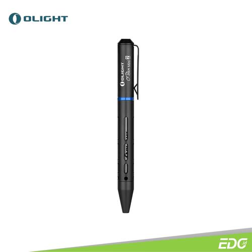 Promo Ballpoint Olight O’Pen Mini 2 Black Reverse S-Shaped Bolt Action ...