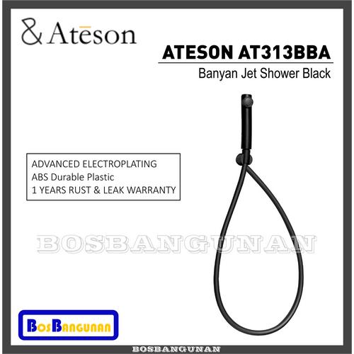 Jual Jet Shower Set ATESON AT313BBA Black / Banyan Jet Shower Black ...