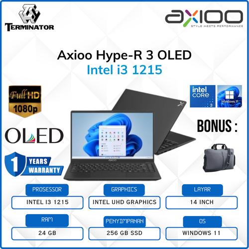 Jual Axioo Hype R 3 Oled I3 1215 Ram 24GB / 256GB W11 14.0FHD BLK ...