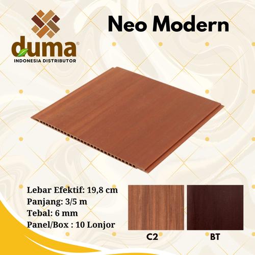 Jual DUMA PANEL Neo Modern BAHAN WPC (Panel Pelapis Dinding & Plafon ...