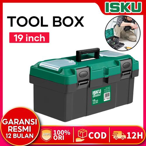 Jual ISKU Tool Box 19'' Besar Bahan PP Tahan lama Toolbox Kotak ...