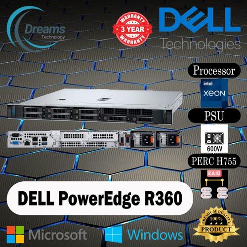 Jual SERVER DELL PowerEdge R360 G16 Xeon E-2436 16/32/64GB UDIMM 480GB ...