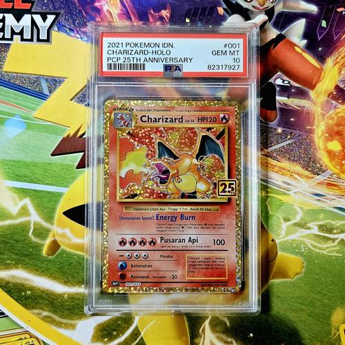 Jual Charizard 25th Anniversary PSA 10 Kartu Pokemon TCG Indonesia ...
