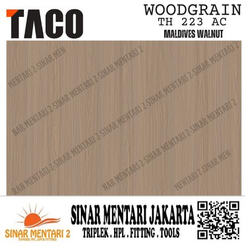 Jual TACO HPL WOODGRAIN TH 223 AC MALDIVES WALNUT - Jakarta Barat ...