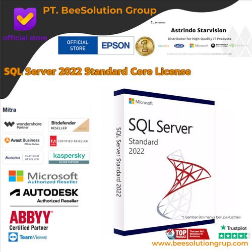Jual SQL Server 2022 Standard Core License - 16 Core, Standard - Kota ...