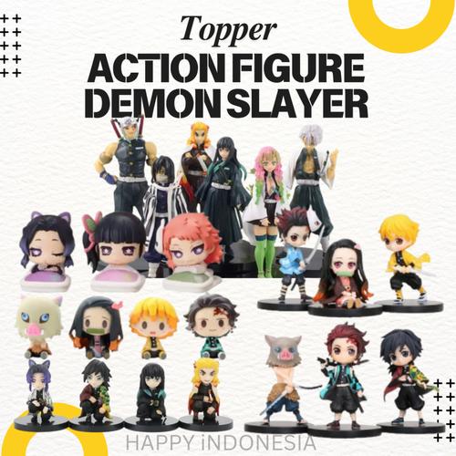 Promo Action Figure Set Demon Slayer Kimetsu no Yaiba Kamado Mini Q ...