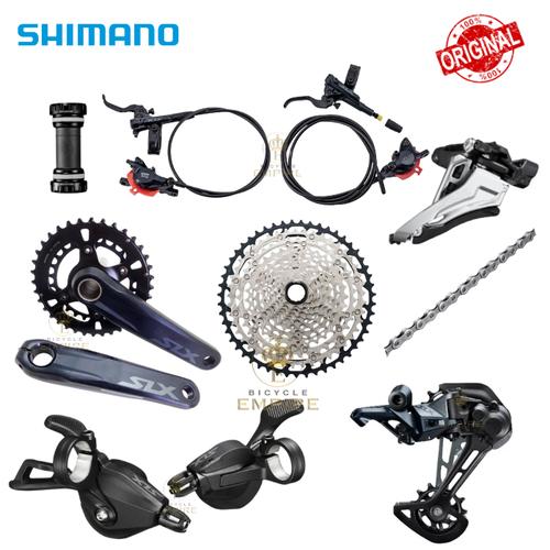 Jual Groupset Grupset GS Shimano SLX M7100 2x12 Speed 4 Piston 36 26T ...