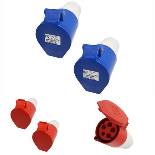 Jual MOBILE SOCKET IP44 32A / DMS-32A DV - 3P+E+N (5 Pin) - Jakarta ...