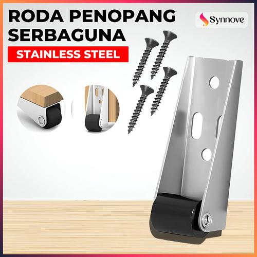 Promo Roda Kaki Meja Door Seal Bawah Pintu Stainless Steel Roda Pintu ...