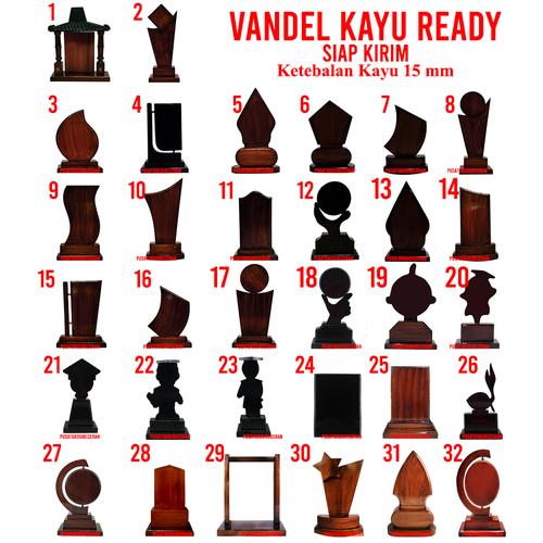 Jual Vandel Kayu Asli Plakat Piagam Suvenir Magang Wisuda Pembicara ...