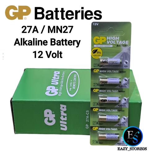 Jual Baterai GP 27A MN27 Alkaline Battery 12 Volt Original Kemasan ...