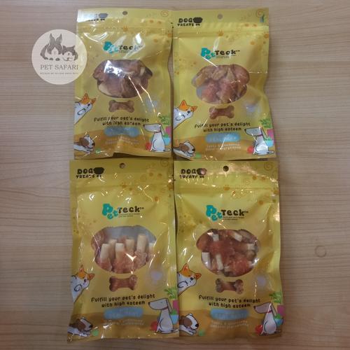 Jual Snack Anjing Pet Teck Dog Treats With Real Meat 100gr - Kab ...