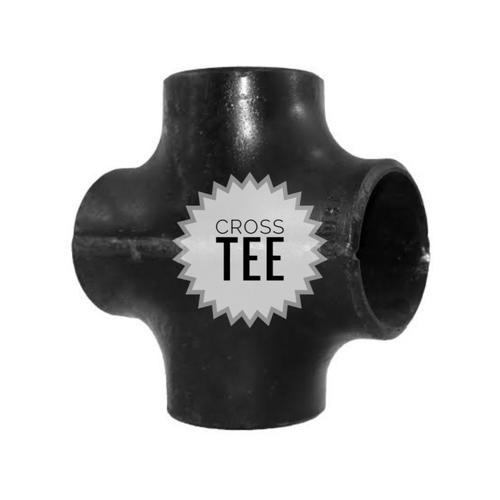 Jual cross tee sch 40 4" inch (dn100) besi carbon steel ; T cross ...