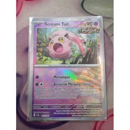 Jual Scream Tail Pokeball Foil SV8a Pokemon TCG Indonesia - Kota ...