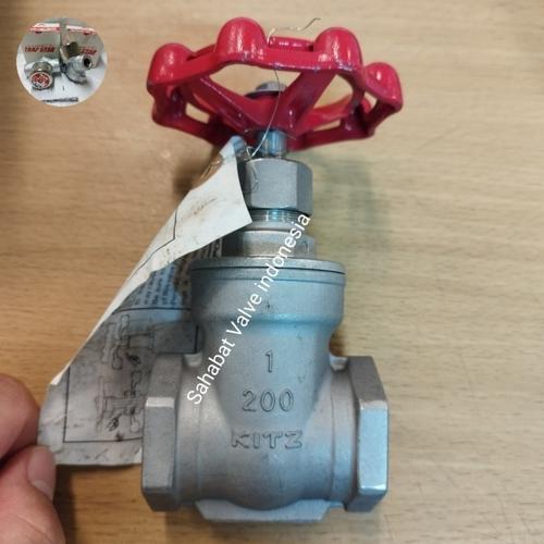 Jual Gate Valve Kitz Stainless Steel 304 Jis 10k DN32 class 200 / Gate ...