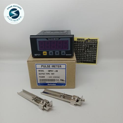 Jual Autonics Pulse Meter Digital MP5Y-4N 100-240VAC Ori New - Jakarta ...