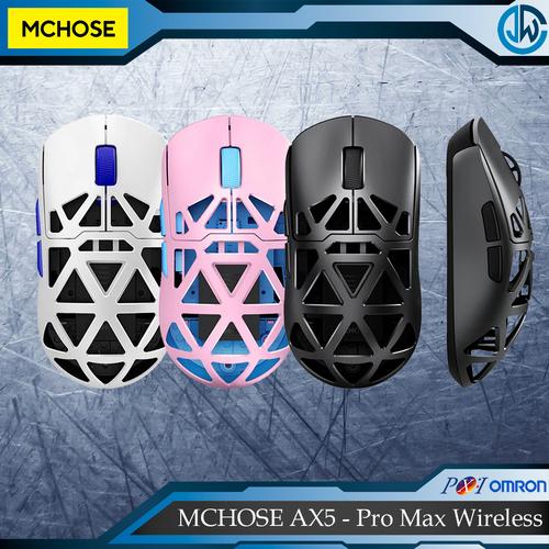 Jual MCHOSE AX5 Pro Max - Magnesium Alloy Wireless Gaming Mouse - White ...