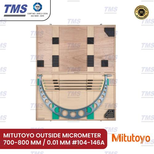 Jual Alat Ukur Outside Micrometer Mitutoyo 700-800 MM / 0.01 MM #104 ...