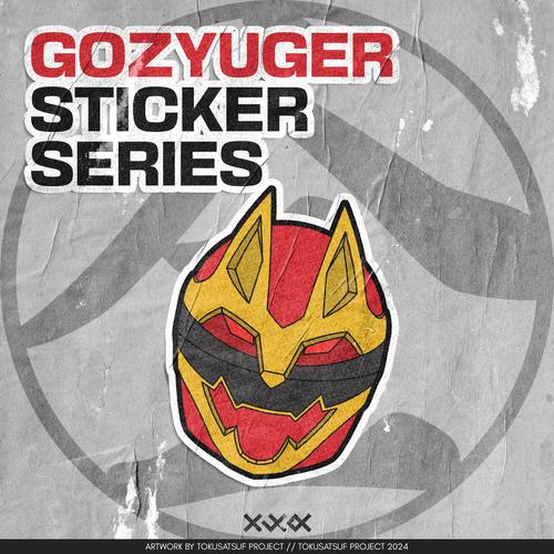 Jual No.1 Sentai Gozyuger Series Sticker Stiker by TOKUSATSUF PROJECT ...