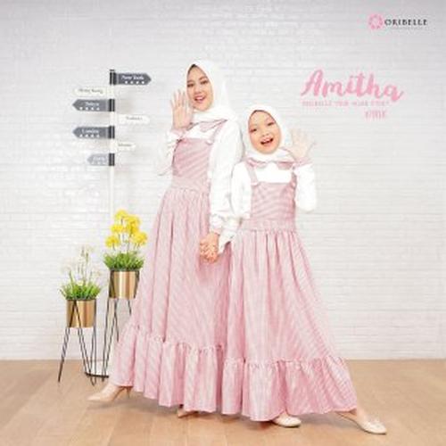 Jual Amitha : Gamis Overall Remaja Motif Kotak Kotak - Kota Yogyakarta ...