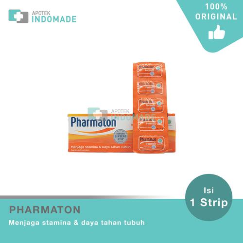 Jual Pharmaton Formula 1 Strip Isi 5 Kapsul - Multivitamin dan mineral ...