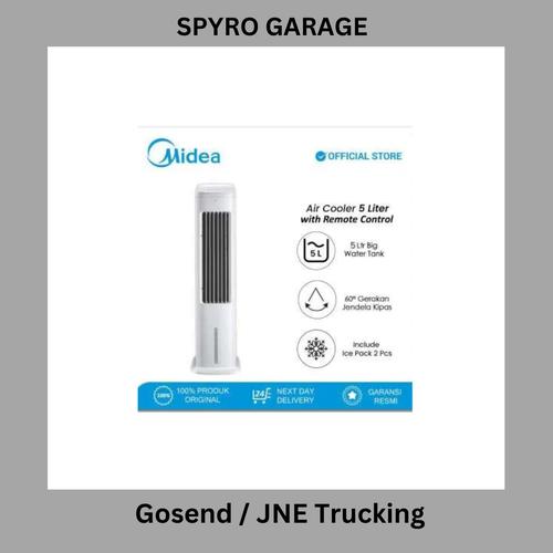 Jual Midea MAC500M0BPW Tower Fan Air Cooler 3in1 5L Humidifier Diffuser ...