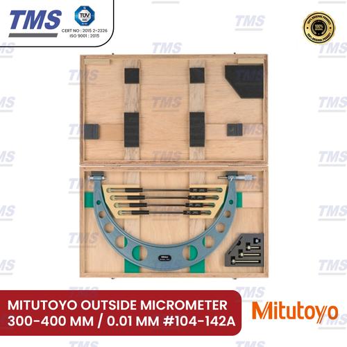 Jual Alat Ukur Outside Micrometer Mitutoyo 300-400 MM / 0.01 MM #104 ...