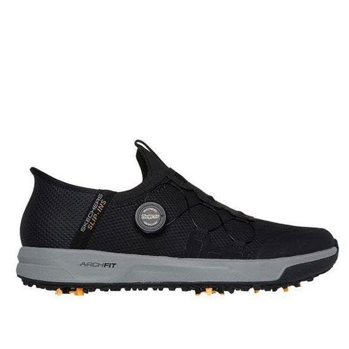 Jual Skechers Golf Go Elite Vortex Shoes Men's - Black Gray Original ...