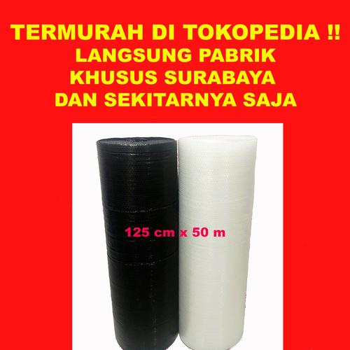Jual Bubble Wrap Roll 125 x 50 m 2kg / 2.3kg / 2.5kg / 2.8kg / 3kg Bening / Hitam Tebal Grosir ...