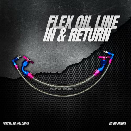 Jual OIL LINE FLEX JALUR OLI TURBO FLEX INNOVA FORTUNER PAJERO - F44 ...