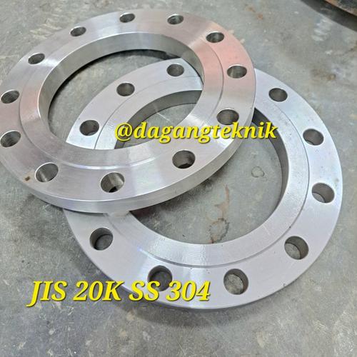 Jual Flange 5 inch JIS 20K SS 304 / 5" Flange JIS 20K SS 304 DN 125 ...