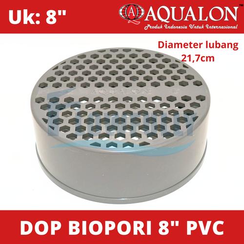 Jual DOP BIOPORI 8 INCH AQUALON TUTUP RESAPAN AIR TANAH SARINGAN DRAIN ...