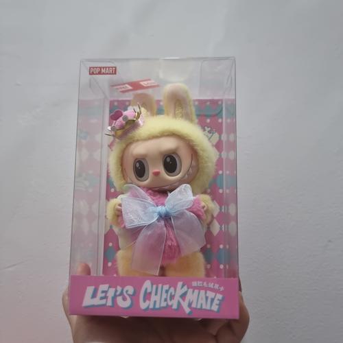 Jual POP MART Labubu Let's Checkmate Queen Plush Keychain 100% Original ...