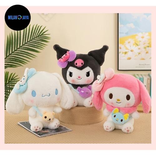 Jual Boneka Kuromi Boneka Cinnamoroll Boneka Melody Sanrio PREMIUM HIGH QUALITY Boneka Bulu ...