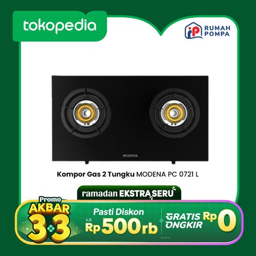 Promo Kompor Gas 2 Tungku Modena PC 2721 L - PC 2721 L Cicil 0% 3x ...