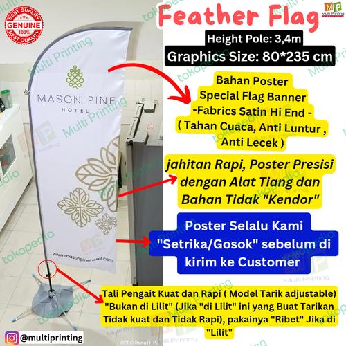 Promo Flying banner+ Feather flag+ Flag banner+ Beach Flag+ Cetak ...