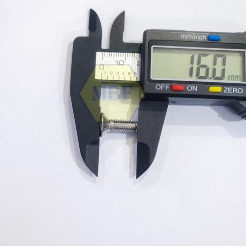 Jual M6 x 15 Baut JF Kepala Obeng + Rata Flat Head Stainless 304 M6x15 ...